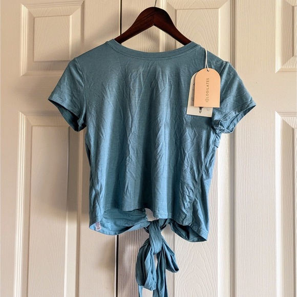 Blogilates | Tops | New Blogilates Womens Reversible Bow Back Tee Shirt ...